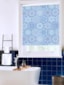 Moroccan Tile Blue Roller Blind