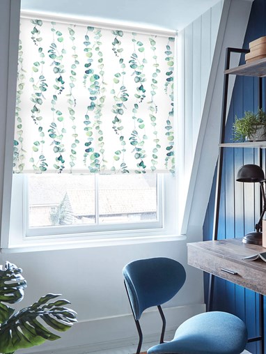 Eucalyptus Ocean Roller Blind