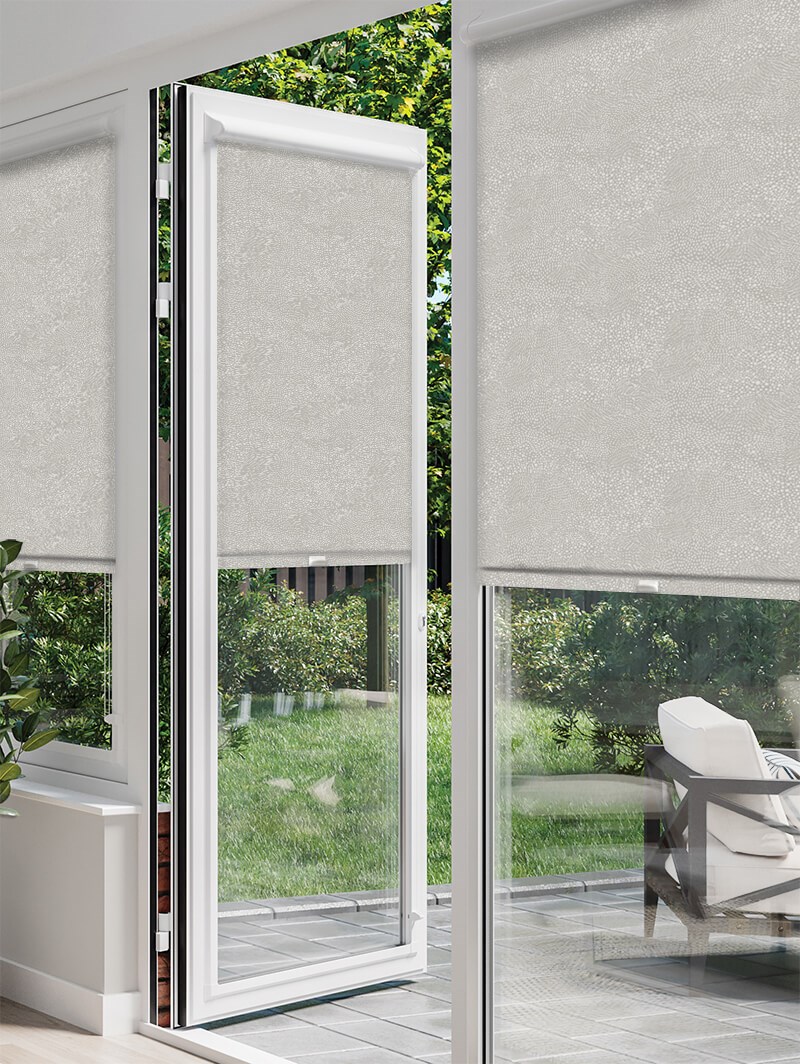 Cascade Warm Grey Perfect Fit Roller Blind